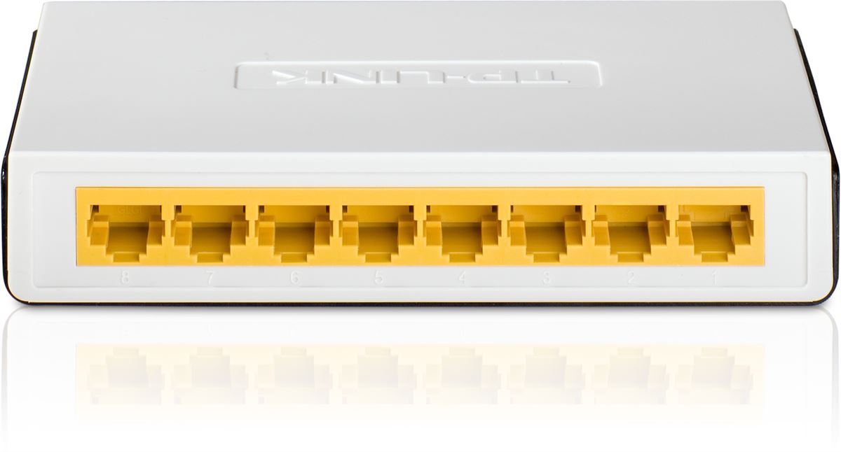 8P TP-Link 10/100 Desktop Switch (TL-SF1008D) - Hubs & Switches | TP-Link