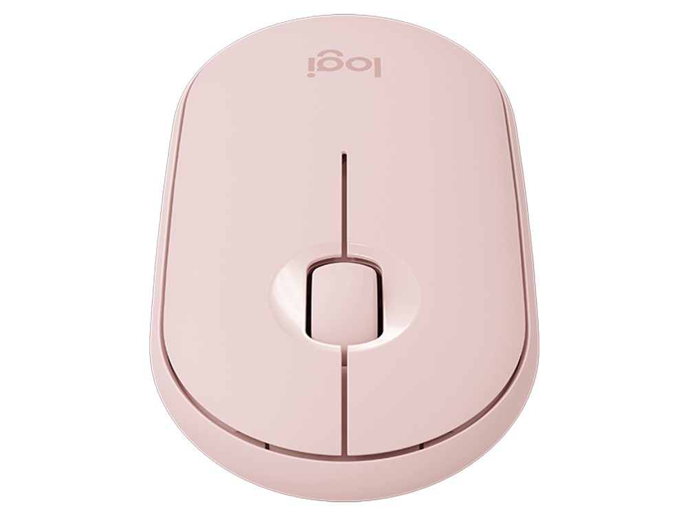 Logitech Pebble Wireless Mouse M350 Rose - Logitech Mice (910-005601)