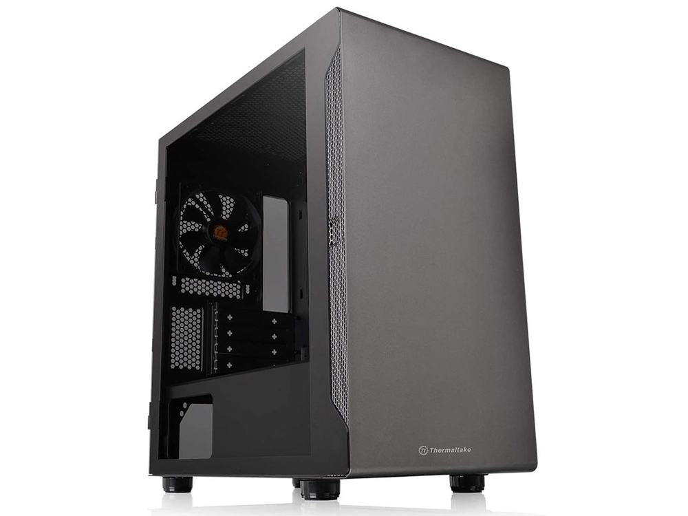 Thermaltake S100 Tempered Glass Micro ATX Case - Black Edition | Cases ...
