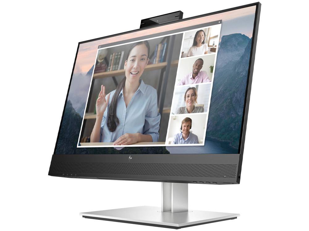 HP E24mv G4 23.8 FHD IPS Pop-up Webcam Conferencing Monitor - Hewlett ...