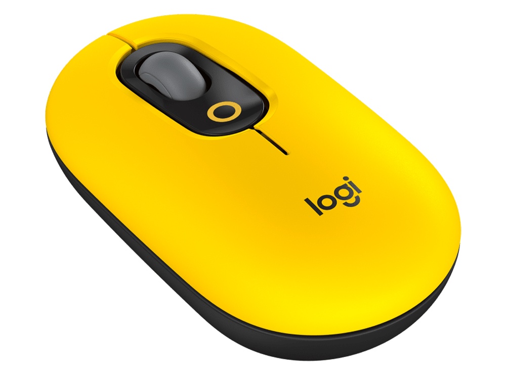 Logitech POP Wireless Mouse with Emoji Button Function - Blast (910 ...