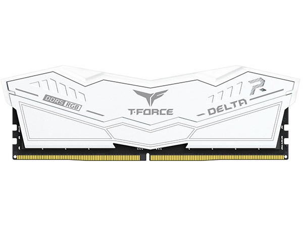 Team T-Force Delta RGB DDR5 32GB (2x16GB) 6400MHz CL40 RAM - White ...