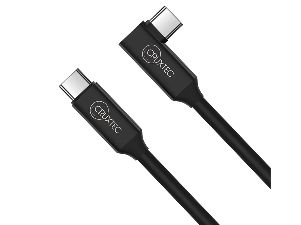 Cruxtec 5m USB-C to USB-C 90 Degree Angle VR Cable - USB & Firewire ...