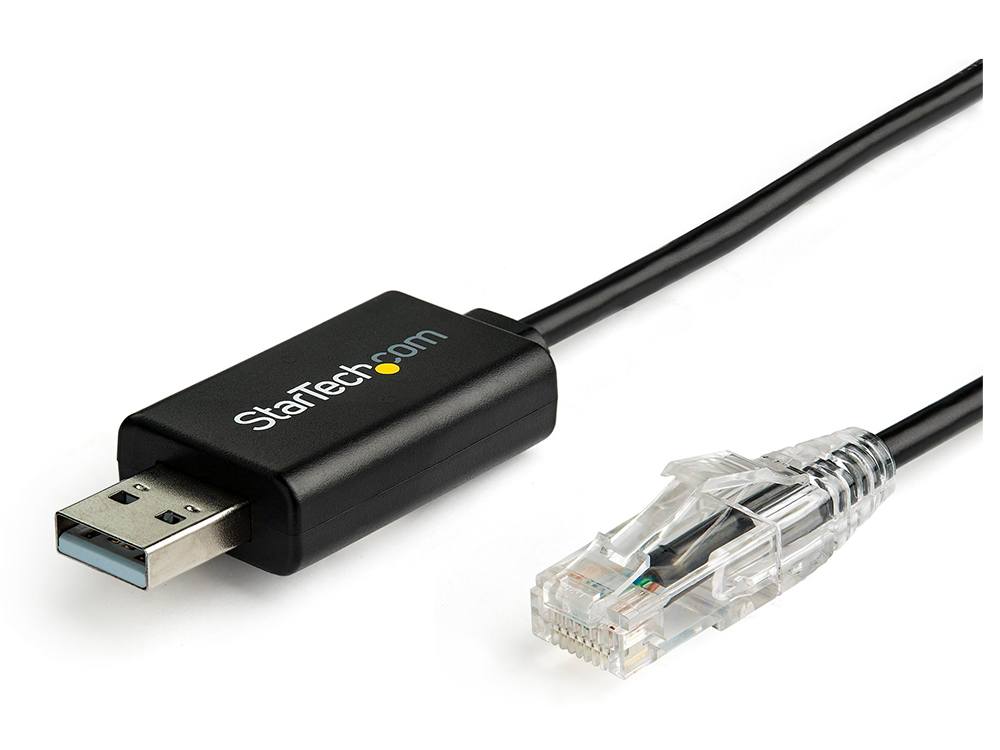 StarTech 1.8m Cisco USB Console Cable - USB to RJ45 | Network Cables ...