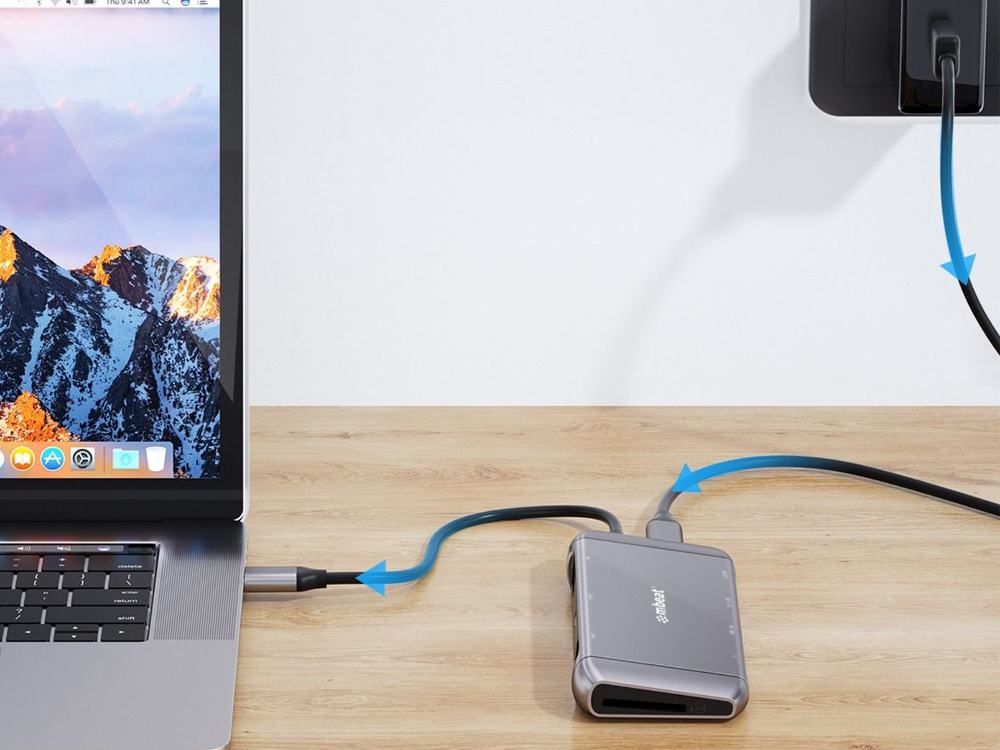 MBeat Elite X11 Dual HDMI 9-in-1 USB-C Docking Station - MB-UCD-X11 ...