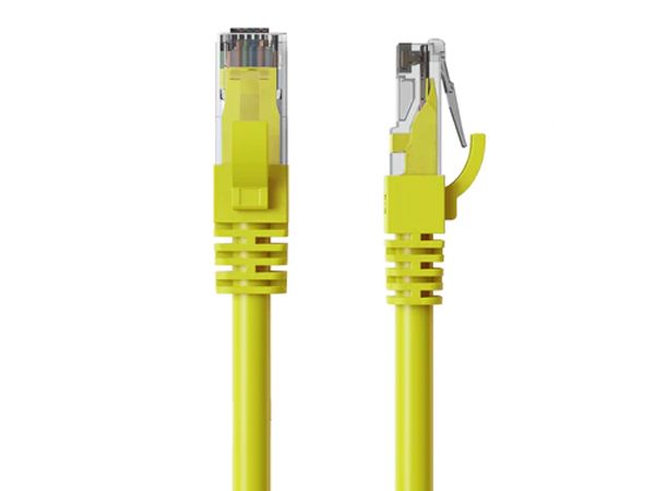 Cruxtec 10m Cat6 Ethernet Cable - Yellow | Network Cables | RC6-100-YE