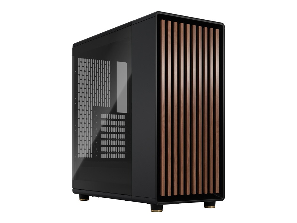 Fractal Design North Mid-Tower Case - Charcoal Black TG Dark | Fractal ...