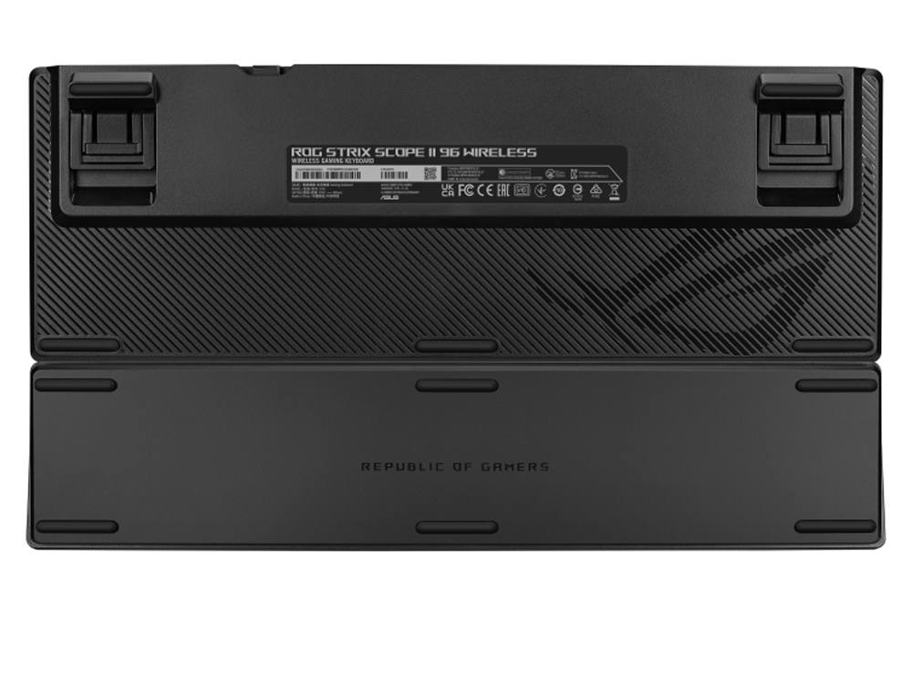 Asus ROG Strix Scope II 96 Wireless Snow Switch Mechanical Keyboard ...