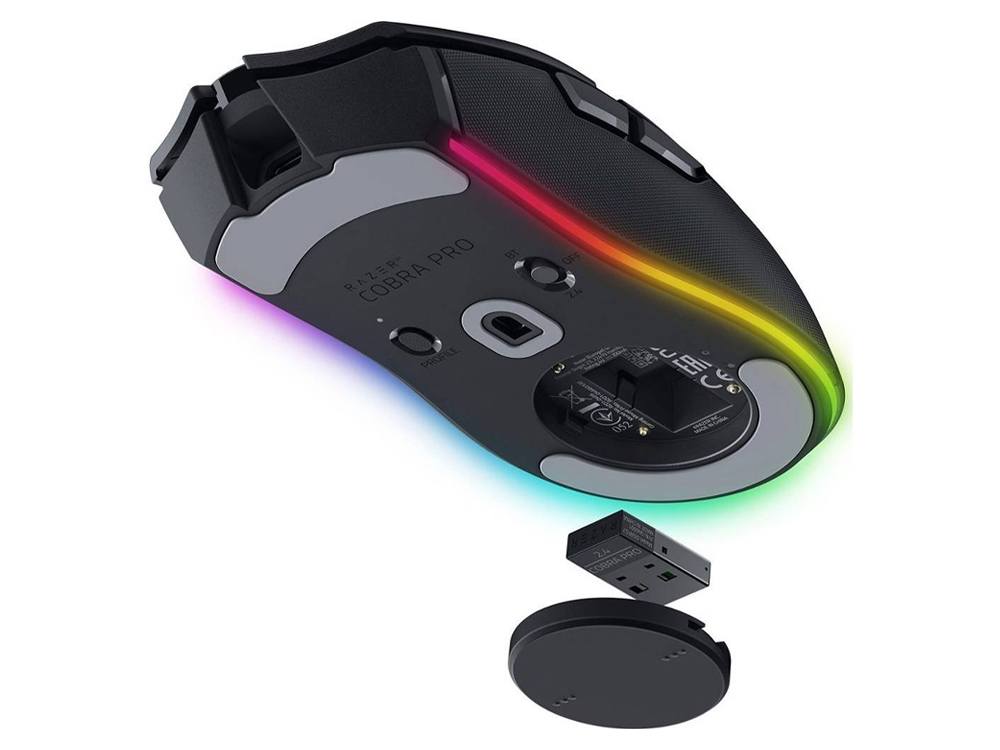 Razer Cobra Pro Customizable Wireless Gaming Mouse - RZ01-04660100 ...