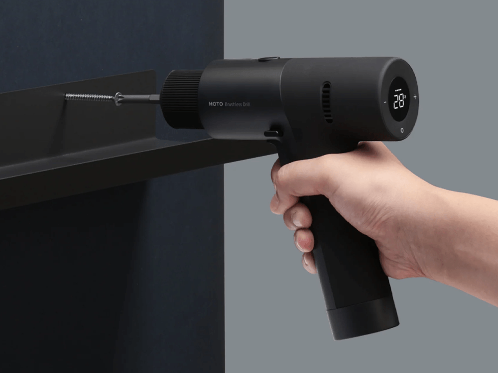 HOTO 12V Cordless Brushless Drill with HD LED Display | HTE0011GL ...