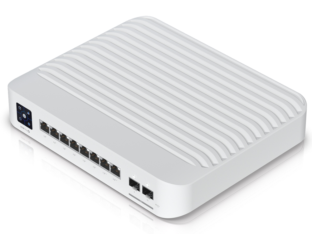 Ubiquiti Pro 8 PoE 8-Port Layer 3 120W Switch | Networking Switches