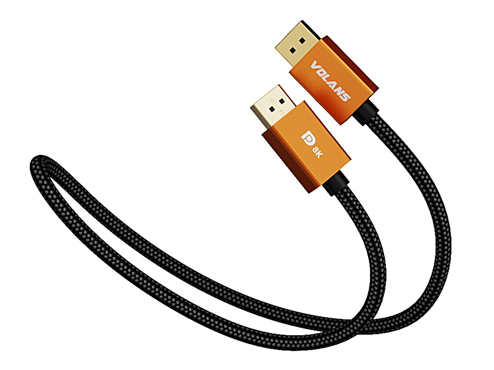 Volans VL-DD82 2m Ultra 8K DP to DP Cable V1.4 - Display Cables