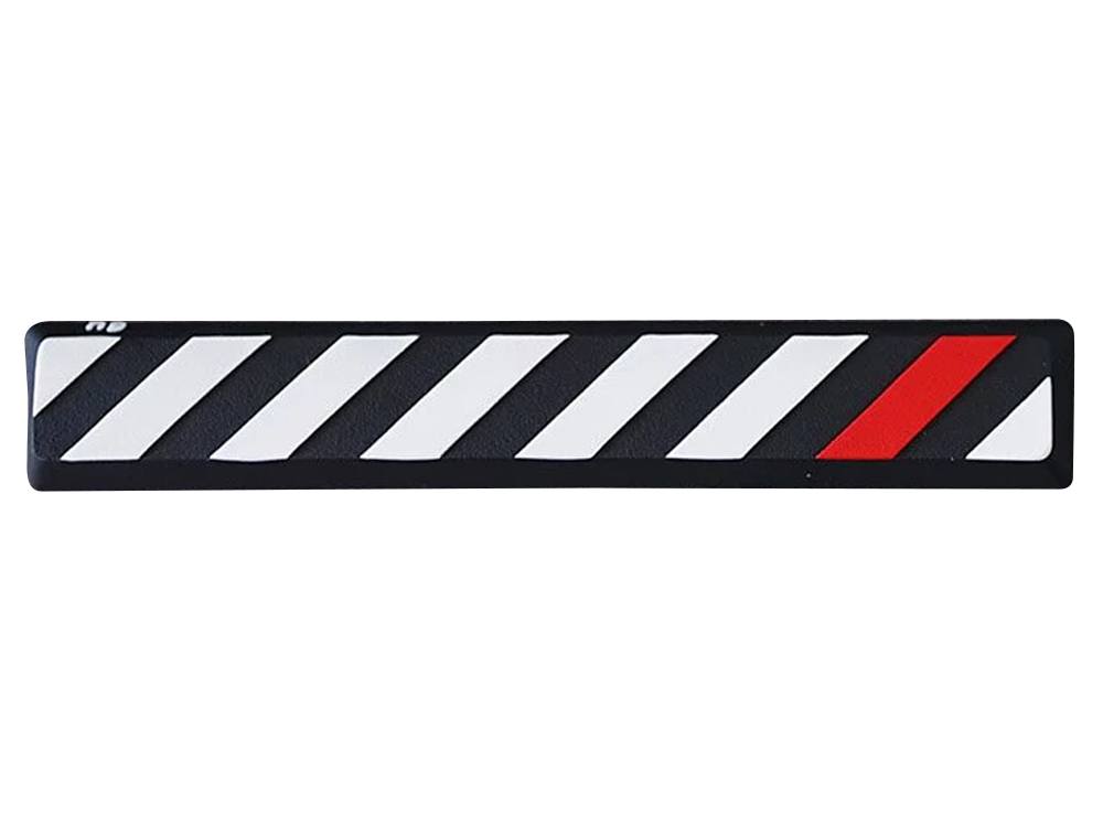Hotkeys Caution Bar - Red Stripe (SA Profile) GMK 6.25u | Hotkeys Project