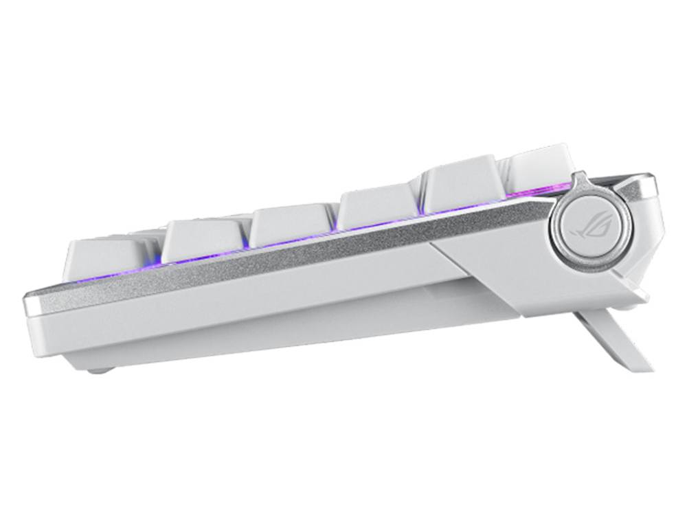 Asus ROG Azoth Wireless Snow Switch Gaming Keyboard - Moonlight White ...