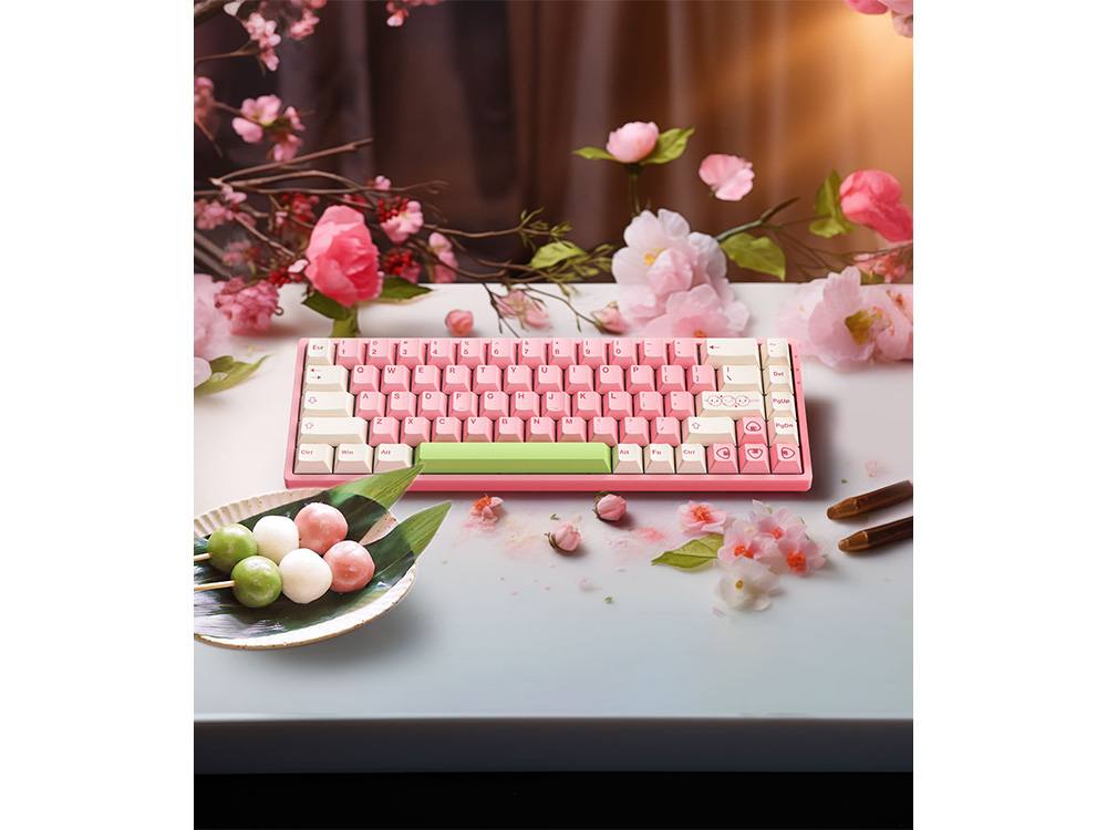 Akko Mochi & Dango 3068B Plus Multi-Mode Cream Yellow Pro Switch ...