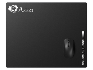 Akko Glass Gaming Mousepad - Black (500 x 400mm) | Buy Now