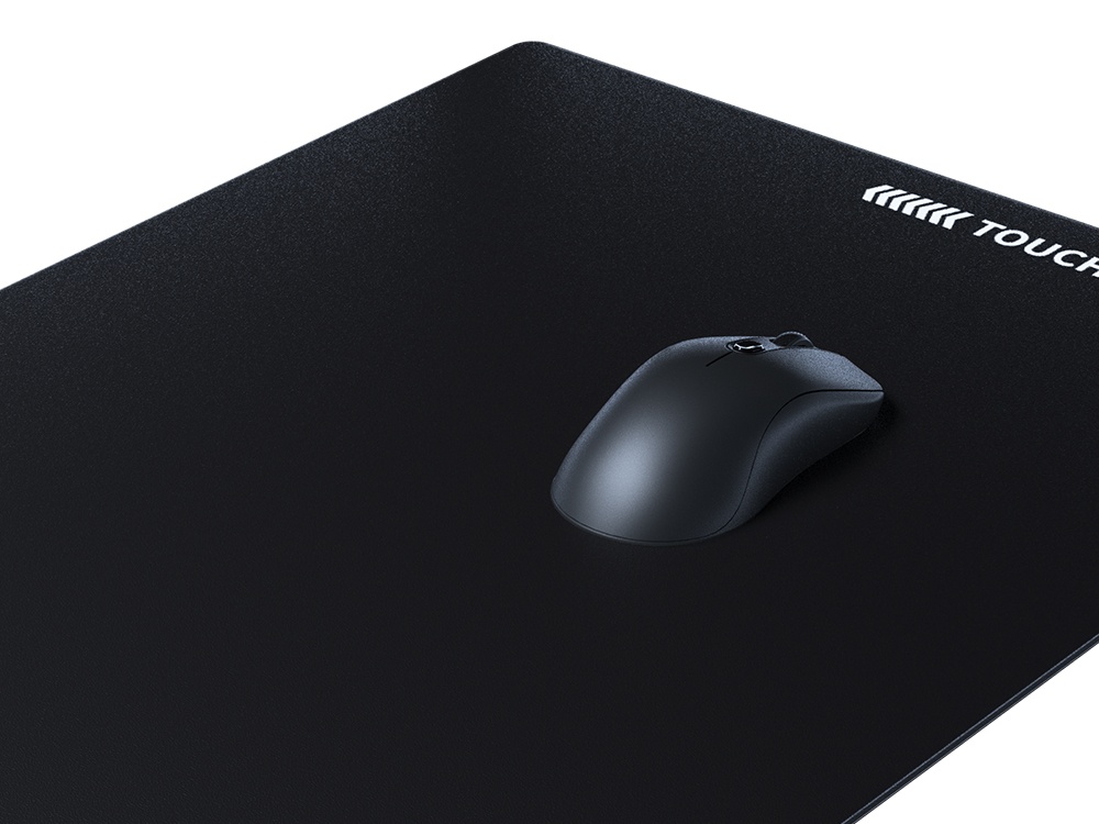 Akko Glass Gaming Mousepad - Black (500 x 400mm) | Buy Now