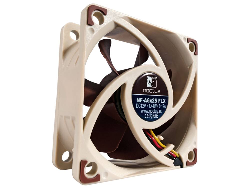 Noctua NF-A6x25 FLX 3000RPM 60mm Fan - Case Fans & LED Lighting | Noctua