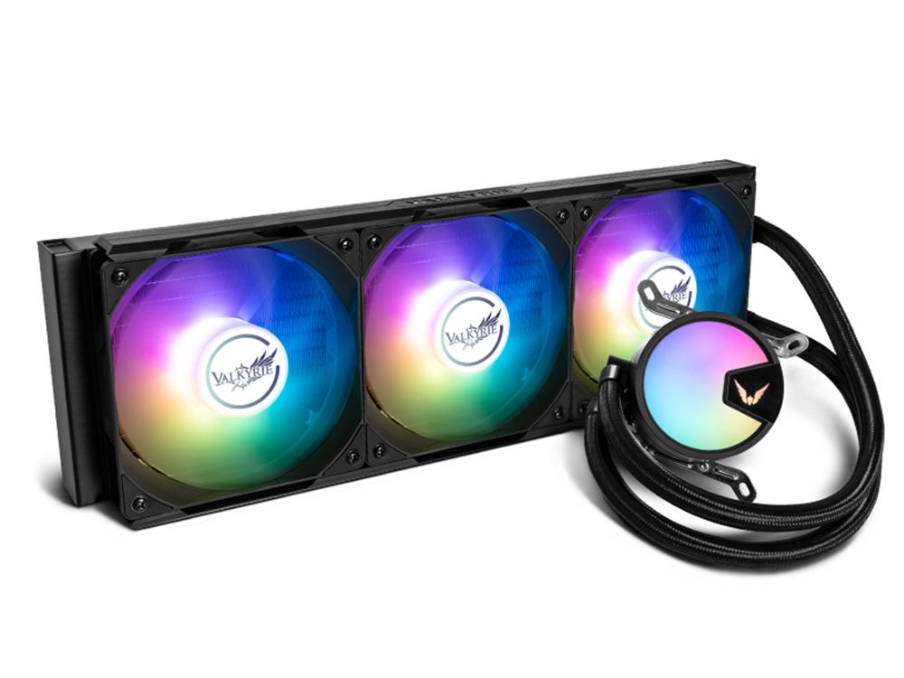 Valkyrie A360 360mm A-RGB AIO Liquid Cooling - Black | CPU Coolers