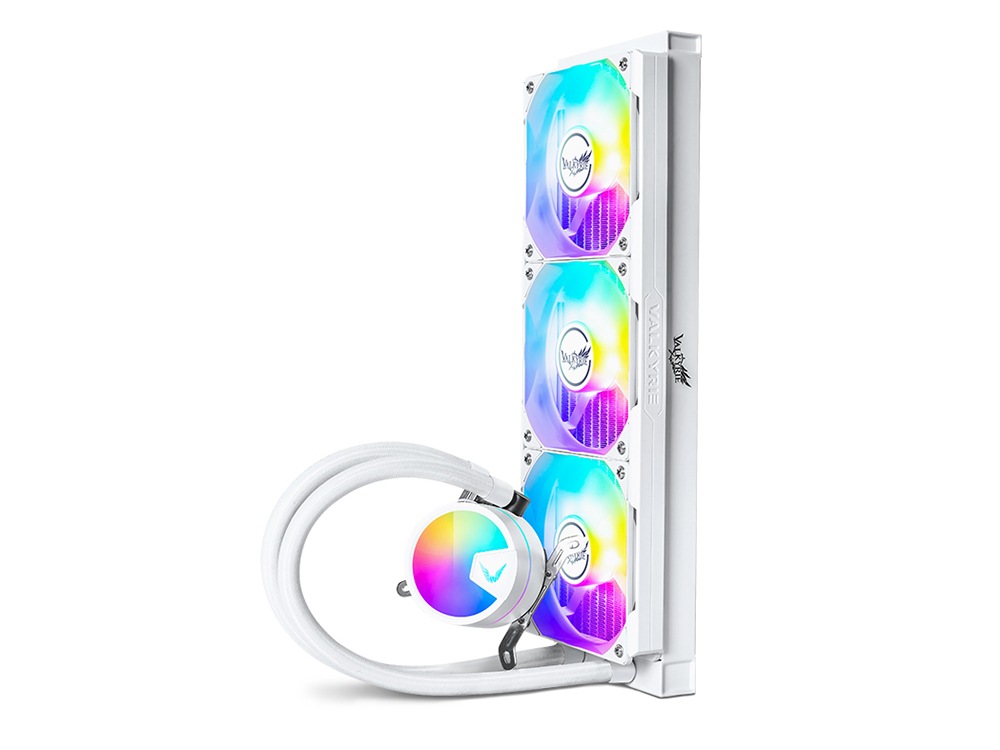 Valkyrie A360 360mm A-RGB AIO Liquid Cooling - White | CPU Coolers
