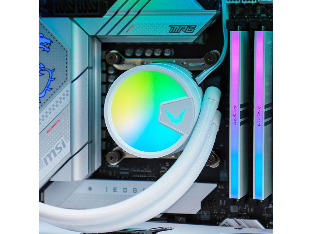Valkyrie A360 360mm A-RGB AIO Liquid Cooling - White | CPU Coolers