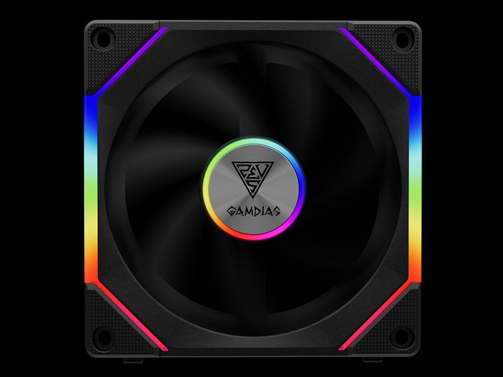 Gamdias AEOLUS P2-1203 120mm ARGB Swappable Fan (3-Pack) | Case Fans ...