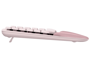Logitech Wave Keys Wireless Ergonomic Keyboard - Rose | Keyboards ...