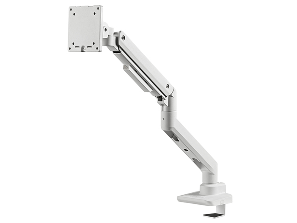 SilverStone ARM14 Single Monitor Arm White | Monitor Arms & Risers ...