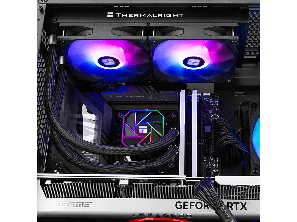 Thermalright Aqua Elite 240 V3 AIO Liquid CPU Cooler - Black | CPU Coolers