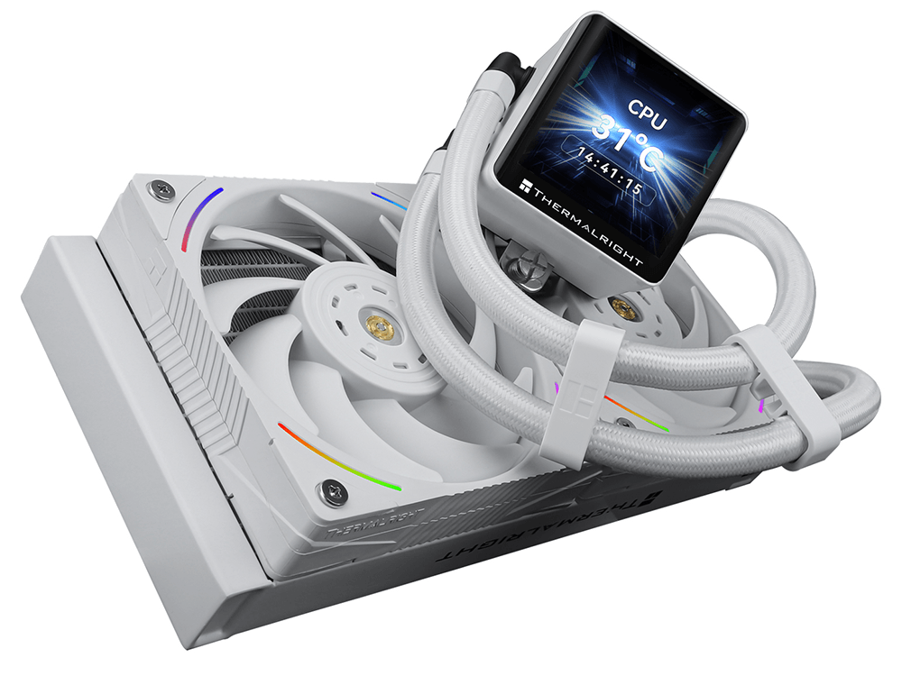 Thermalright Frozen Vision 240 AIO Liquid CPU Cooler - White | CPU Coolers