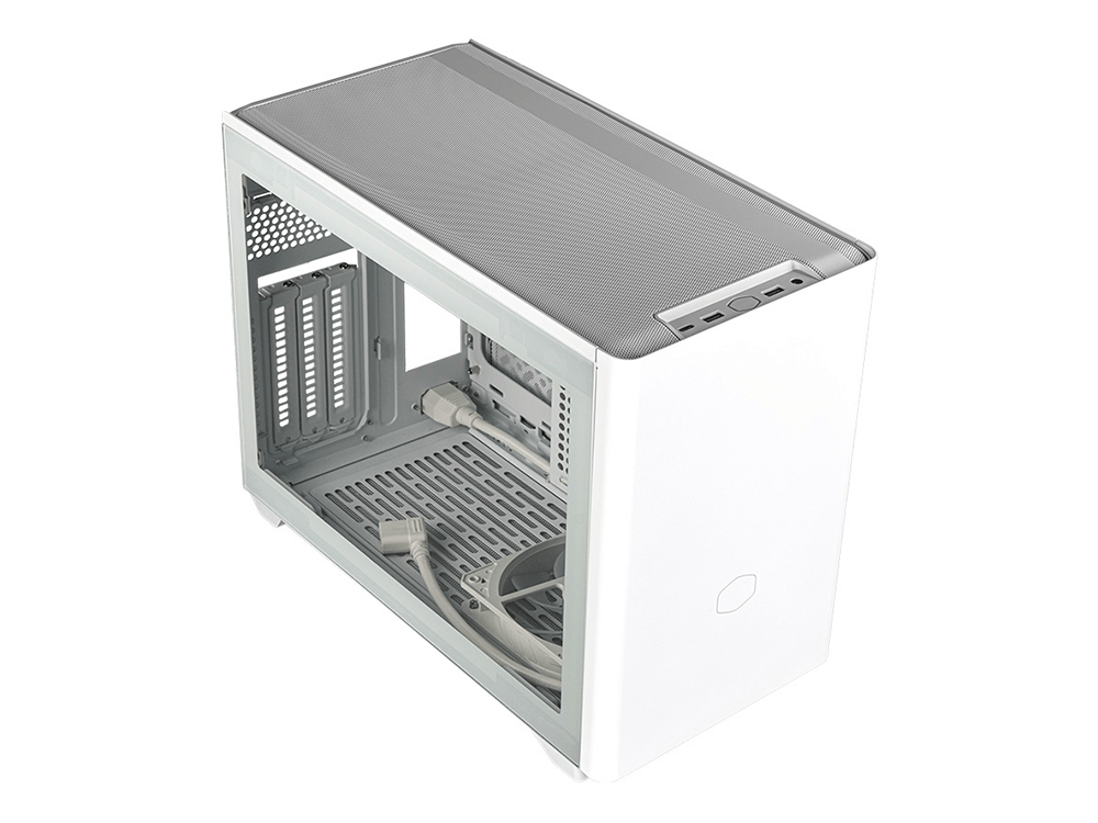 Cooler Master MasterBox NR200P V2 Mini-ITX PC Case - White | Fast Delivery