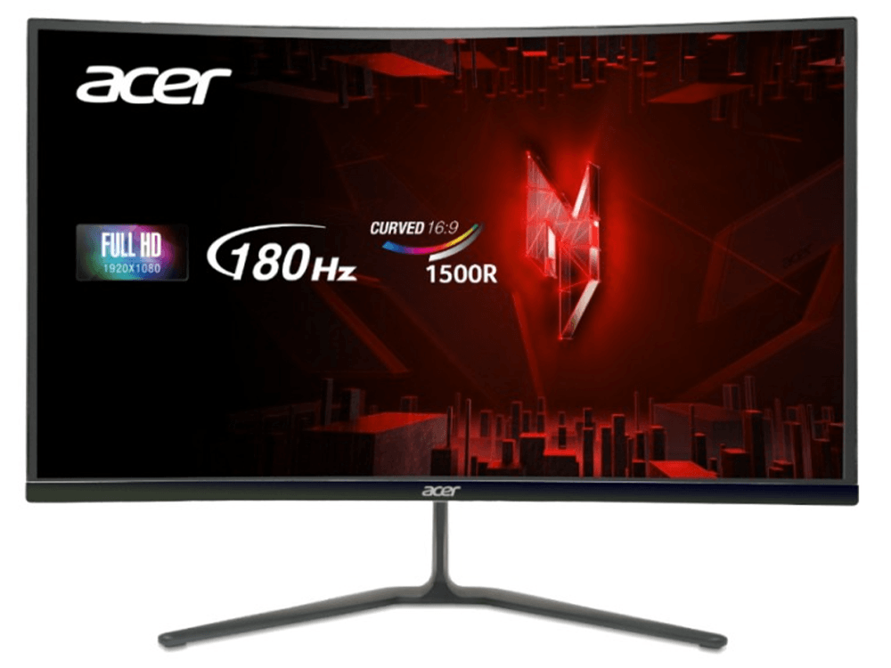 Acer Nitro ED270U S3 27" WQHD VA 180Hz FreeSync Curved Gaming Monitor ...