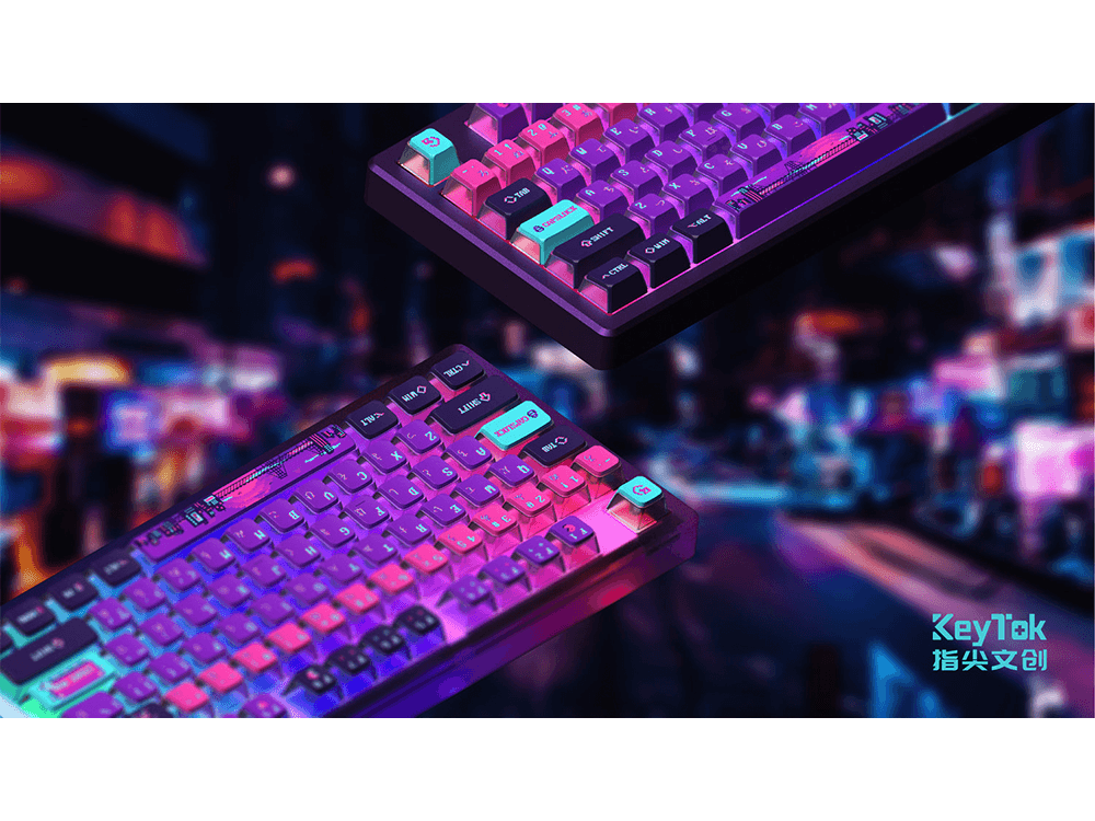 Keytok KOL Pixel Dye-Sub PBT Keycaps (121 pcs) | Keyboard & Mouse ...