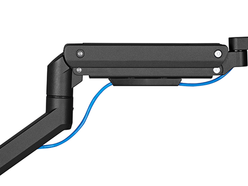 SilverStone ARM14 Single Monitor Arm - Black | Monitor Arms & Risers