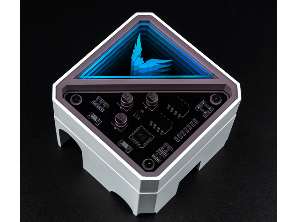 Valkyrie V360-Merlin 360mm Liquid CPU Cooler - White | Fast Delivery