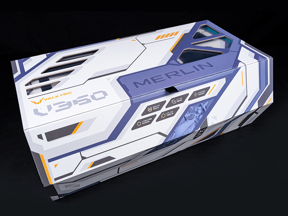 Valkyrie V360-Merlin 360mm Liquid CPU Cooler - White | Fast Delivery