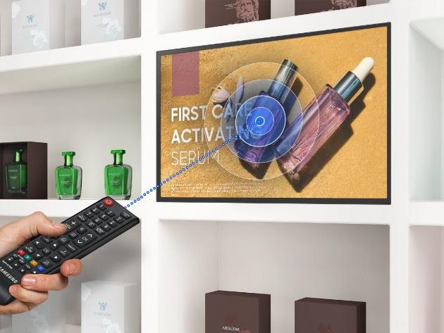 Samsung QBC 24" FHD IP5X Wi-Fi Professional Display | Monitors | Samsung