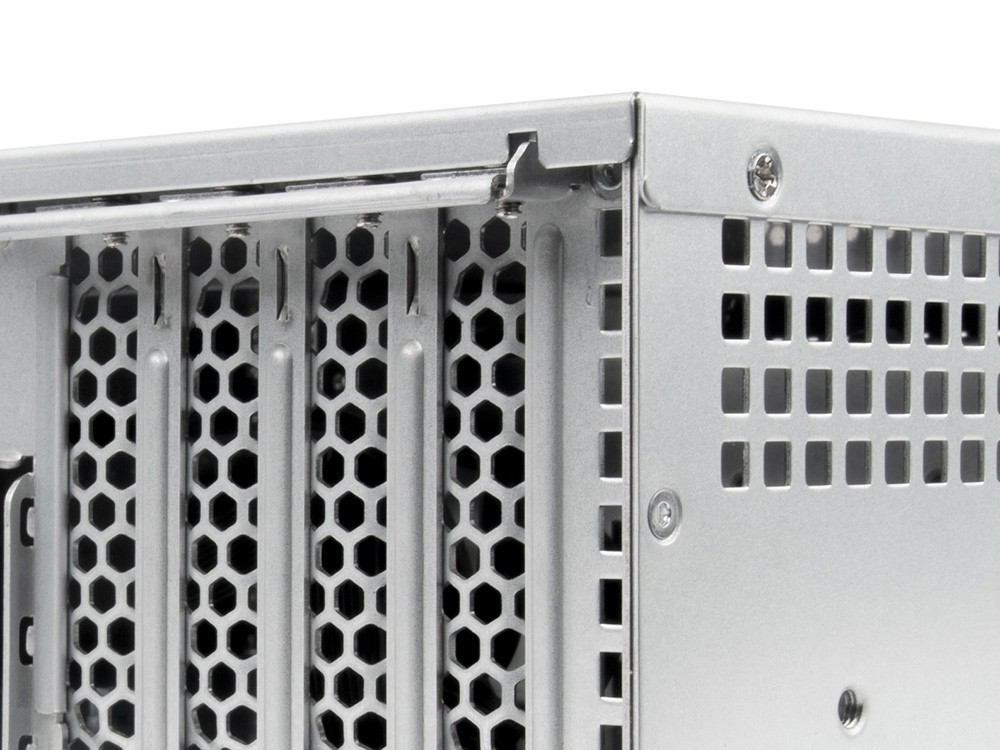 SilverStone RM23-502 Dual Bay 2U Micro-ATX Rackmount Industrial Server Case