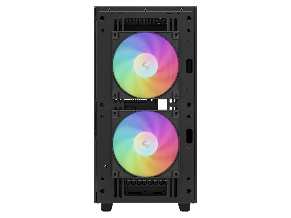 Deepcool CH360 Tempered Glass mATX Case - Black | Computer Cases