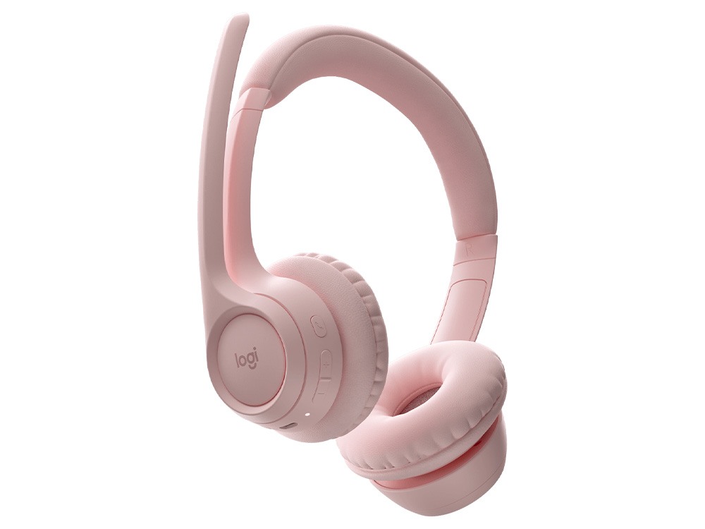 Logitech ZONE 300 ANC Wireless Headset - Rose | Headphones & Headsets