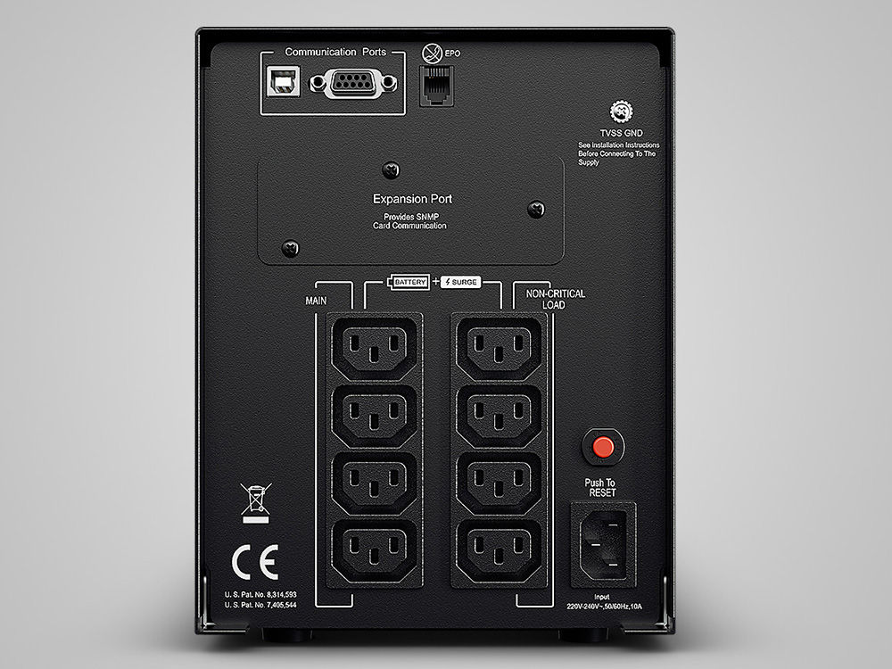 CyberPower 1500 VA 1350 Watts LCD Smart App UPS Systems | Surge ...