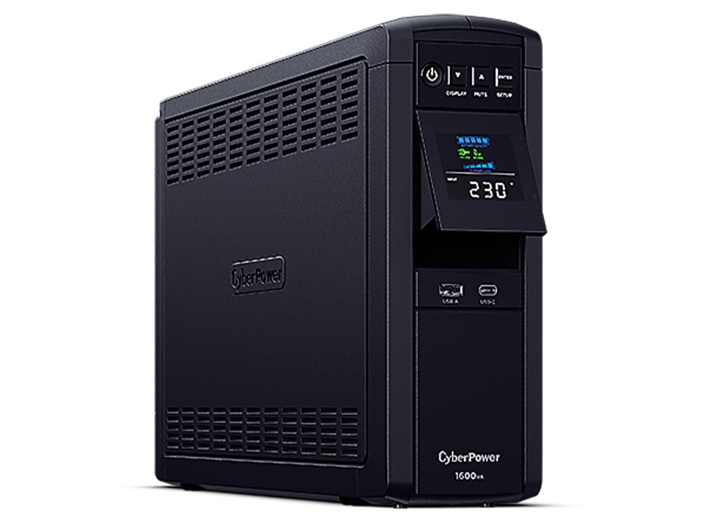 CyberPower CP1600EPFCLCD 1600VA 1000Watts UPS - Surge Protector & UPS