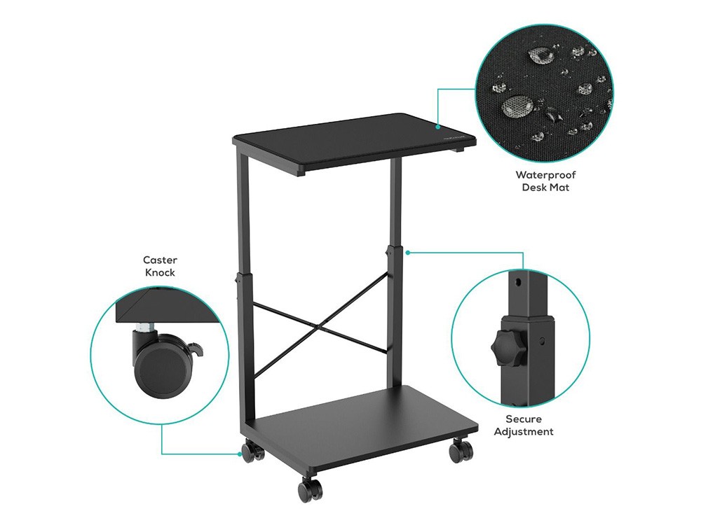 MBeat Height Adjustable PC & Printer Storage Stand [ACA-STA-01K]