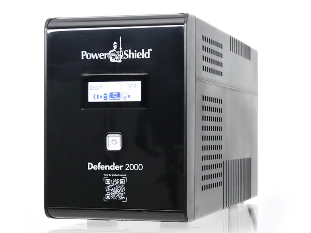 PowerShield PSD2000 Defender 2000VA / 1200W Line Interactive Tower UPS ...