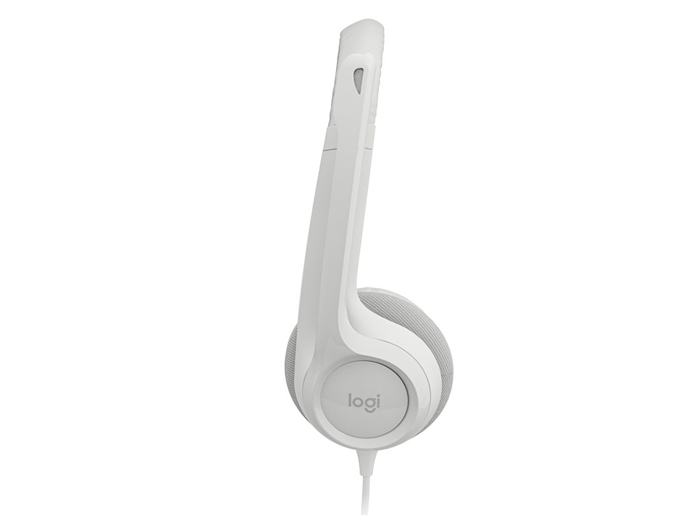 Logitech H390 USB Headset with Noise-Canceling Mic - Off-white [981-001287]
