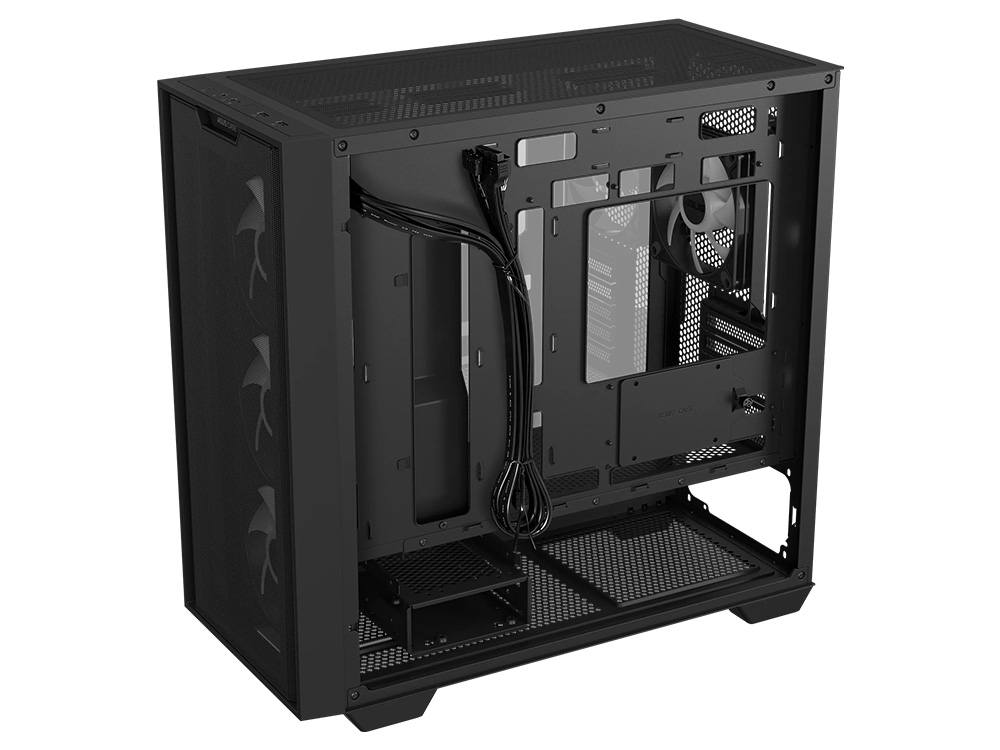 Asus A21 Plus Mesh Front Micro-ATX Case - Black [A21 PLUS ASUS CASE BLK]
