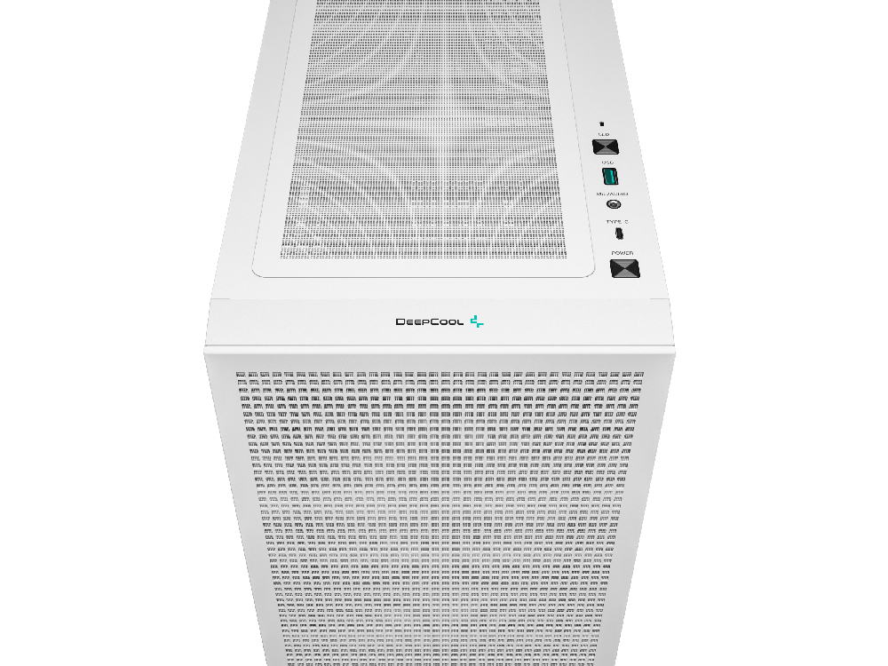 Deepcool CH360 Digital Tempered Glass Micro-ATX Case - White [R-CH360 ...