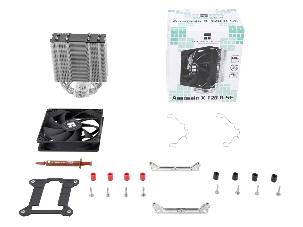 Thermalright Assassin X120 Refined SE Black CPU Air Cooler [Assassin X 120 Refined SE]