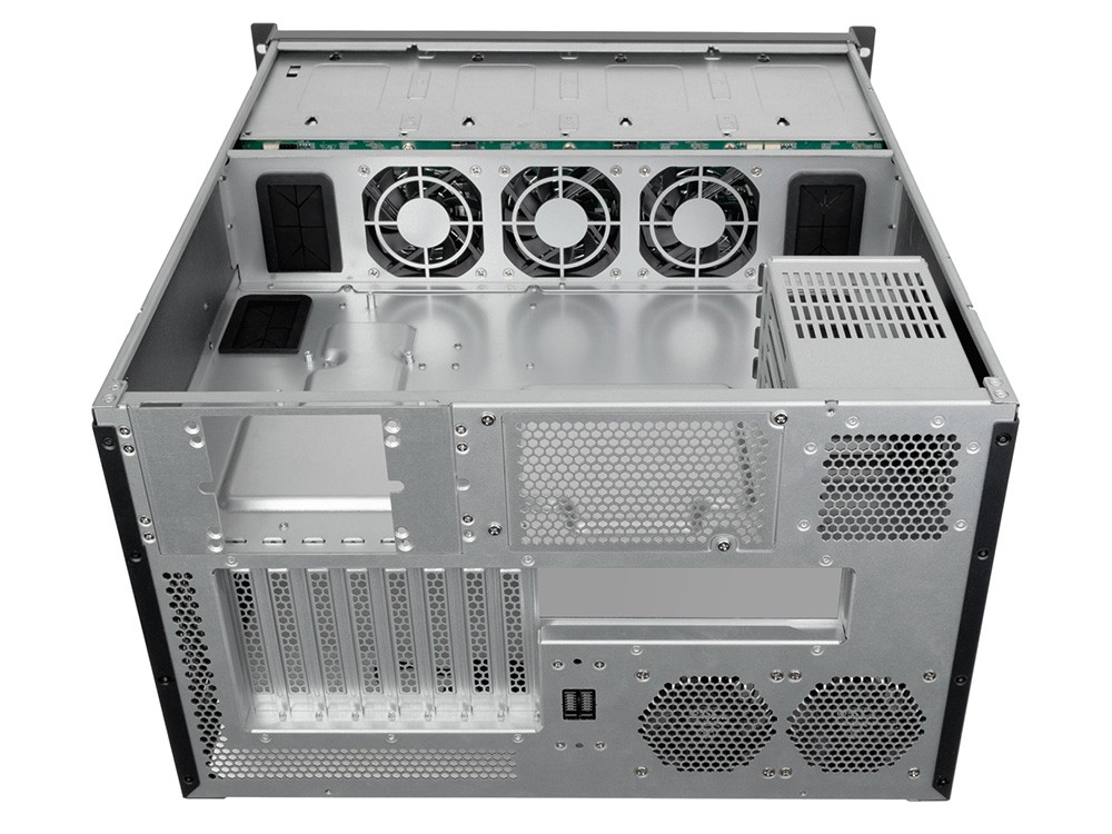 SilverStone RM61-312 6U 12-Bay Rackmount Case [SST-RM61-312]