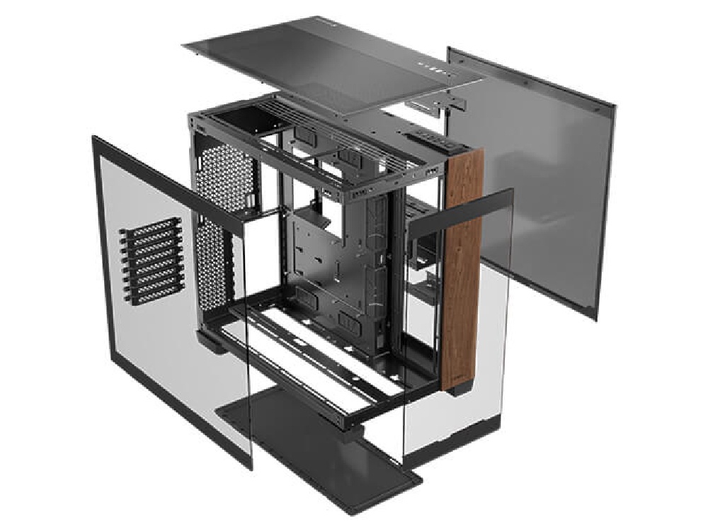 Antec Constellation C8 Wood Dual Chamber E-ATX Full-Tower Gaming Case ...